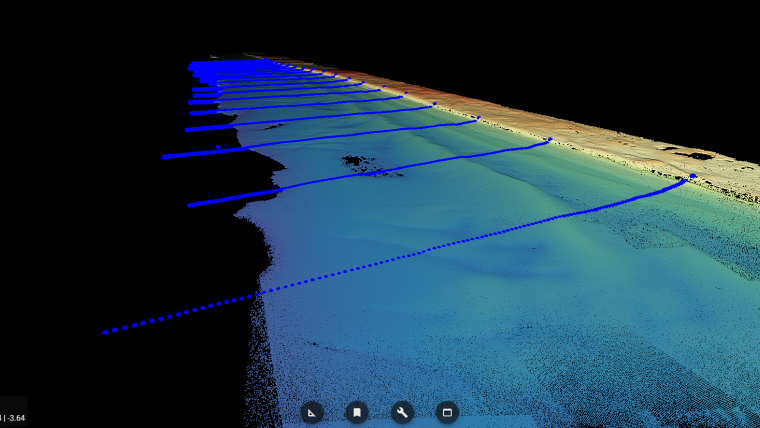 使用空載光達測深技術監測波羅的海海岸線